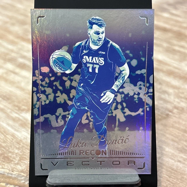 LUKA DONČIČ 2023-24 Panini Recon NBA Vector Refractor, Dallas Mavericks ...