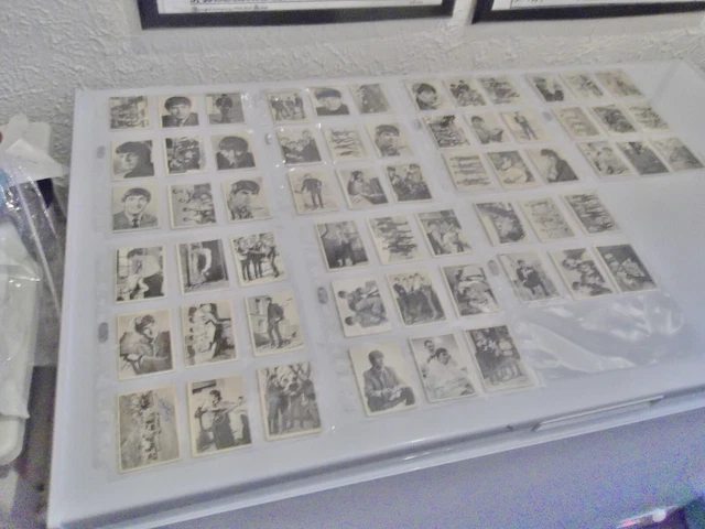 THE BEATLES NEMS A B&C Trading Cards Full Set All 60 Genuine From 1963 ...
