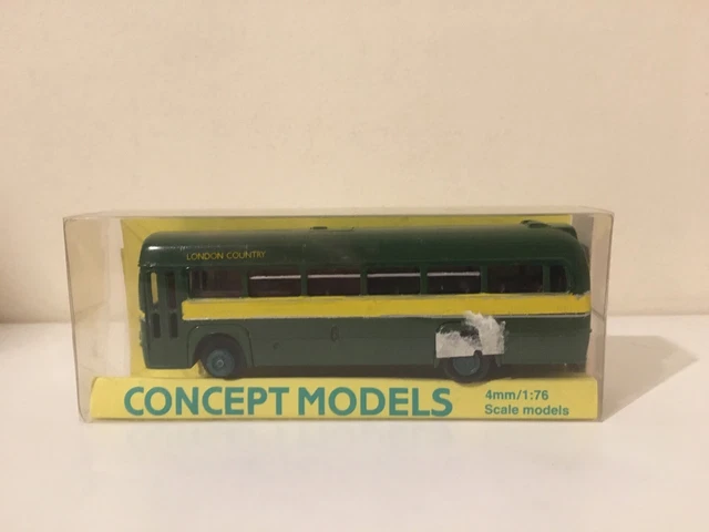 1/76 CONCEPT MODELS Built Kit - 1952 AEC RF Single Deck Bus - London ...