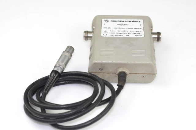 ROHDE & SCHWARZ NRT-Z44, kraft-Sensor, 200 MHZ - 4 GHZ EUR 540,86 ...
