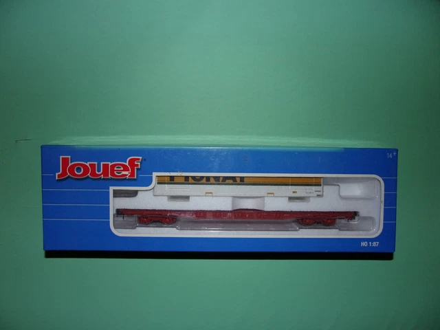 JOUEF WAGON PORTE conteneur PIGNAT HJ6031 NEUF EUR 56,00 - PicClick FR