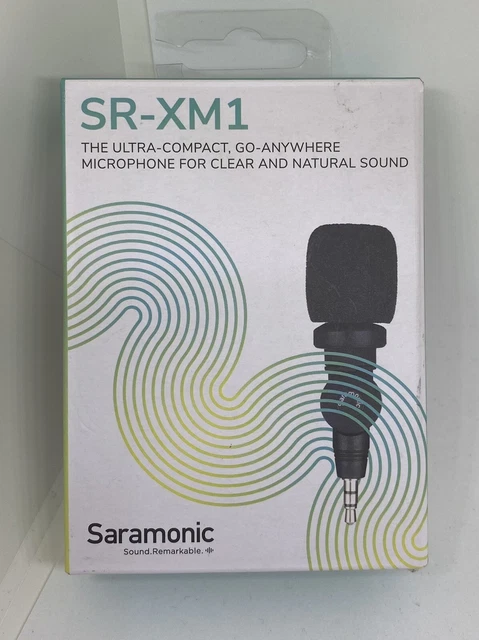 MICRÓFONO ULTRA COMPACTO Saramonic SR-XM1 Sonido Claro y Natural NUEVO. EUR 27,89 - PicClick ES