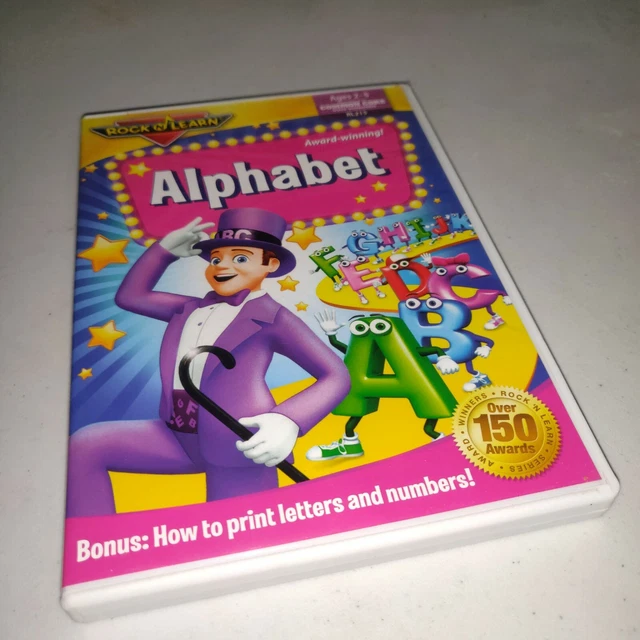 ROCK 'N LEARN: Alphabet (REGION 1 DVD) $17.99 - PicClick CA