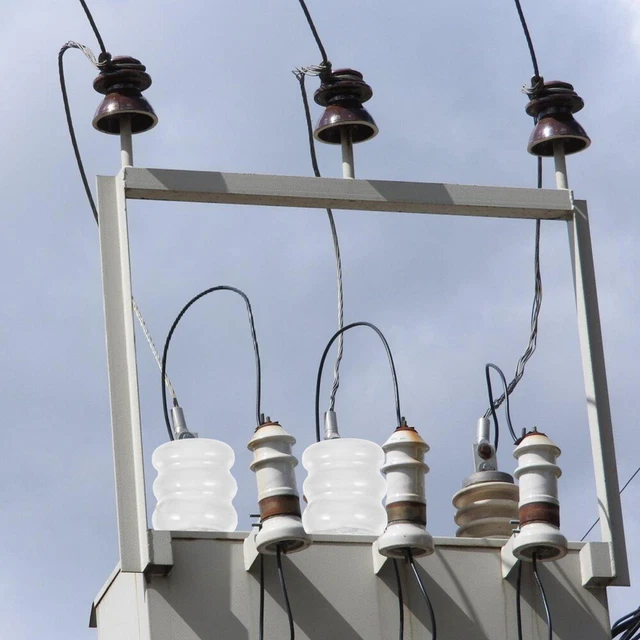 ISOLATORE PER PALI elettrici recinzione isolatori recinzioni elettriche isolanti ceramici ...