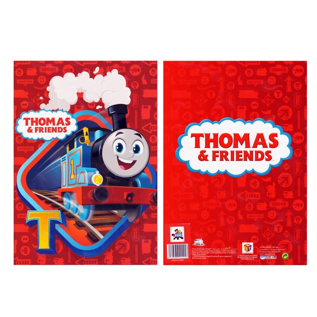 THOMAS & FRIENDS Childrens Colouring Book Activity Book Boys Girls Kids ...