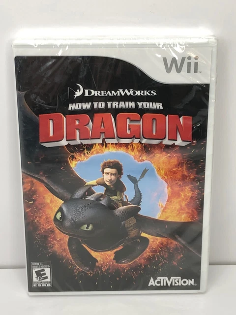 HOW TO TRAIN Your Dragon Nintendo Wii Game New Factory Sealed ...