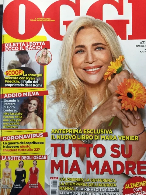 OGGI 2021 18.MARA Venier,Kate Middleton,Matthew McConaughey,Diletta ...