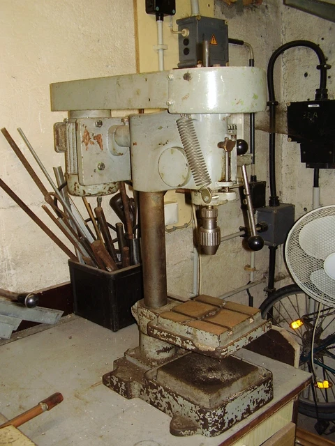 1968 Wmw Bt10 Huhnholz Gera Tischbohrmaschine Industrie Ddr DGQWF 1968 Wmw Bt10 Huhnholz Gera Tischbohrmaschine Industrie Ddr DGQWF
