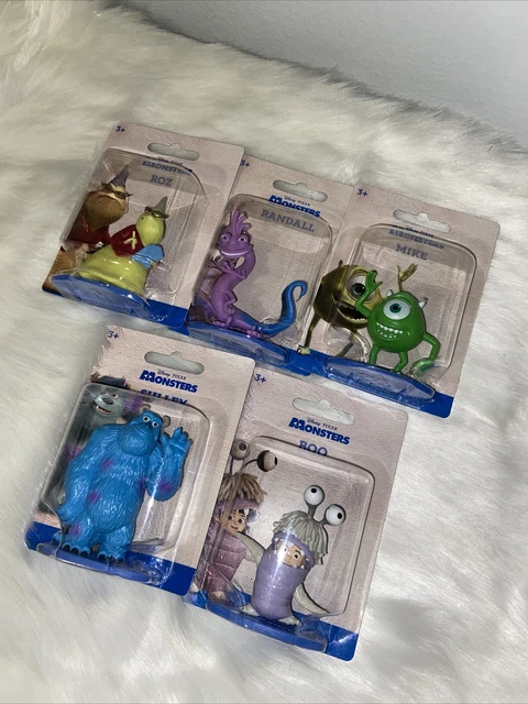 SET OF 5 Mattel Disney Pixar Monsters Inc. Collectible Toy Mini Figures ...