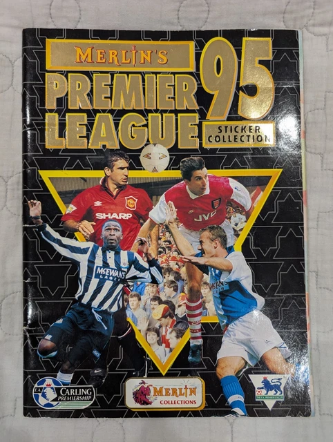 MERLIN PREMIER LEAGUE 1995 Sticker Album. Complete 💯 £78.72 - PicClick UK