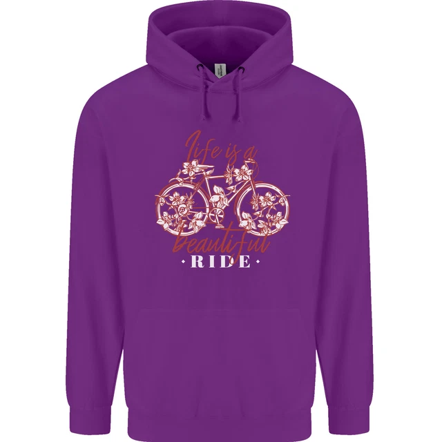 LA VIE EST Une Belle Balade Vélos Enfant Hoodie EUR 25,90 - PicClick FR