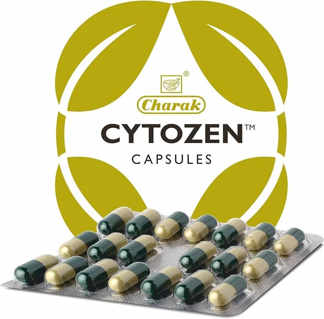 CHARAK CYTOZEN CAPSULE Pour Adultes Paquet De 20 Capsules EUR 12,78 ...