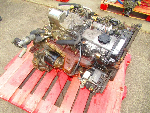TOYOTA 2C DIESEL Motor Gearbox Manual Mt 2.0L Diesel Engine 2C Corona ...