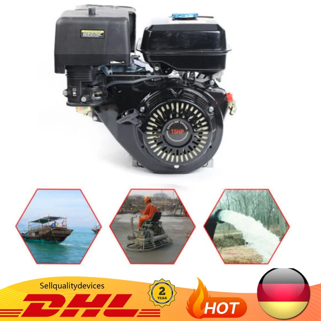 4 TAKT 15 PS Benzinmotor motor Standmotor Motor Industriemotor Einzylinder EUR 269,00 - PicClick DE