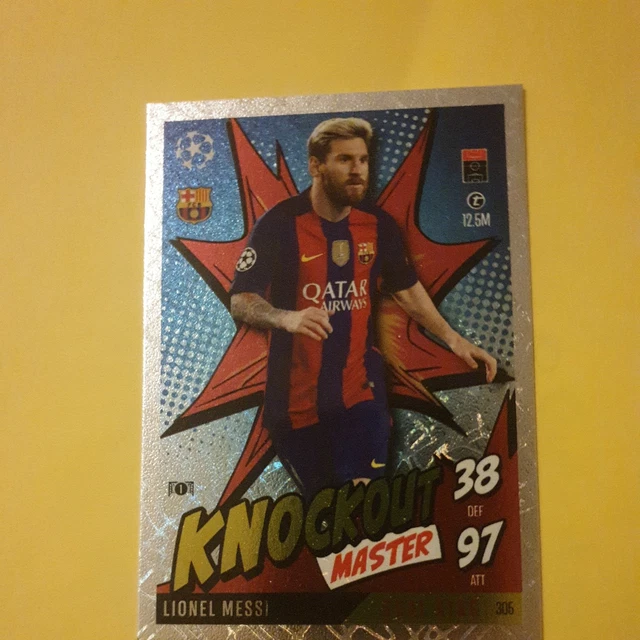 MATCH ATTAX EXTRA 2024/25 - Lionel Messi - Knockout Master Goal King ...