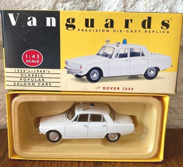 ROVER 2000 TC P6 1963 Police Uk Vanguards Va27001 1/43 Corgi Lledo 1:43 ...