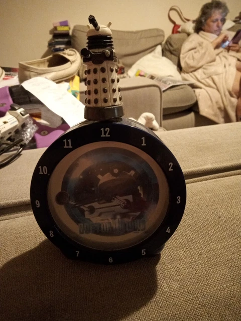 TALKING DR WHO Alarm Clock Wesco2010 £19.00 - PicClick UK