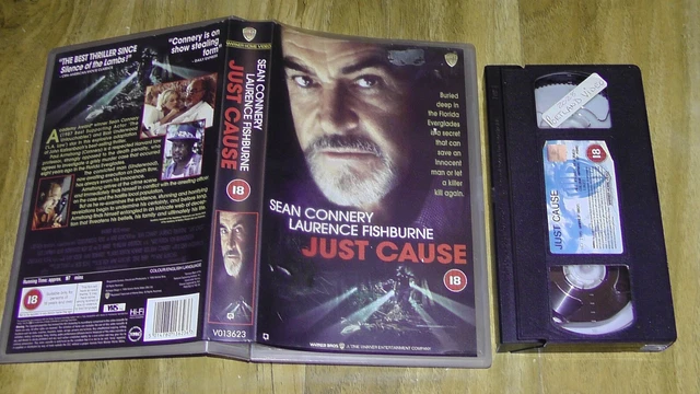JUST CAUSE VHS Video Tape Big Box Ex Rental Warner Brothers £4.99 ...