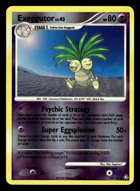 EXEGGUTOR 54/146 REVERSE Holo Legends Awakened Pokemon Card - 2 $9.88 ...