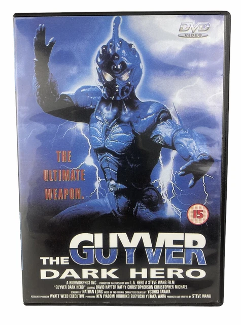 GUYVER THE DARK Hero DVD 1994 Mutronics Live Action Manga Film Movie ...