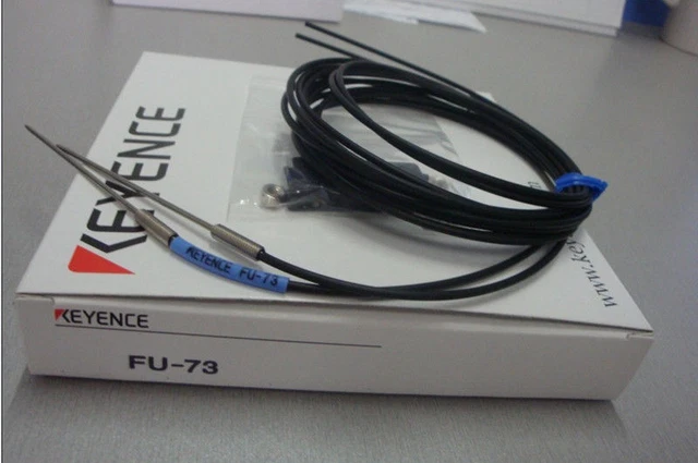 KEYENCE FU-73 FIBER Optic Sensor FU73 Cable New In Box Free Shipping* £ ...