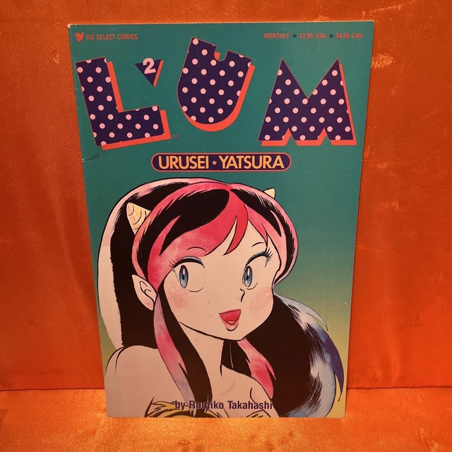 LUM #2 RUMIKO TAKAHASHI 1989 VIZ COMICS mignon kawaii anime manga ...