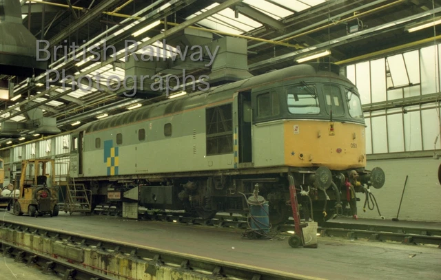 35MM NEGATIVE BR British Railway Diesel Loco Class 33 33053 Stewarts Lane 1990 £3.99 - PicClick UK