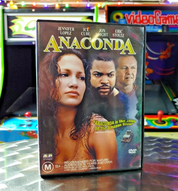 ANACONDA (1997) - Jennifer Lopez, Ice Cube, Jon Voight - DVD Movie $3. ...