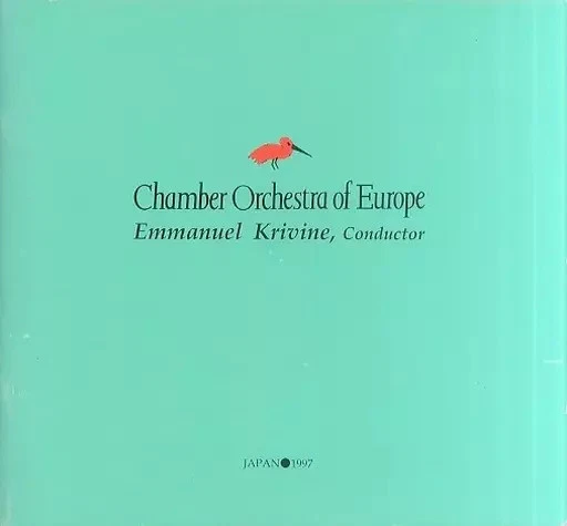 PAMPHLET PAMPHLET STAGE Pamphlet Chamber Orchestra of Europe JAPAN Tour ...