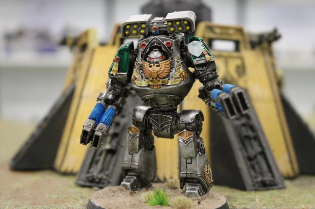 CONTEMPTOR DREADNOUGHT 465 Space Marines bien peint Warhammer 40k EUR ...