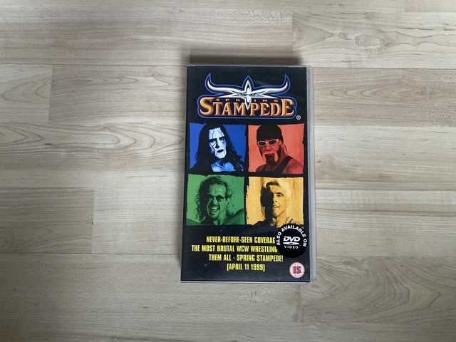 WCW SPRING STAMPEDE 1999 VHS (Rare) Hulk Hogan Vs Ric Flair £8.00 ...