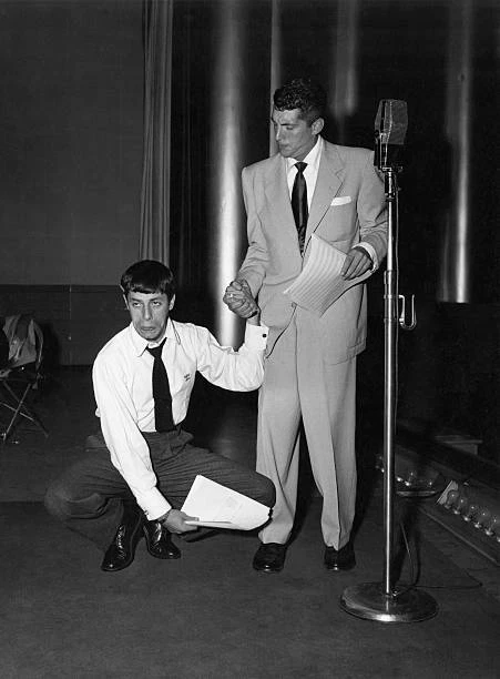 OLD NBC TV PHOTO The Dean Martin and Jerry Lewis Radio Show 1949 $8.50 ...