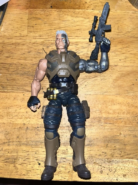 FIGURINE ARTICULÉE HASBRO Marvel Legends Cable X-Men Juggernaut BAF ...