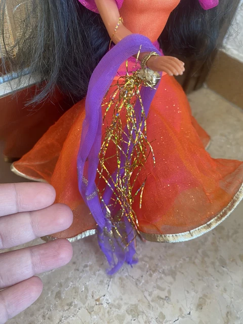 DISNEY GYPSY DANCING Esmeralda Doll Hunchback of Notre Dame Mattel 1995 ...