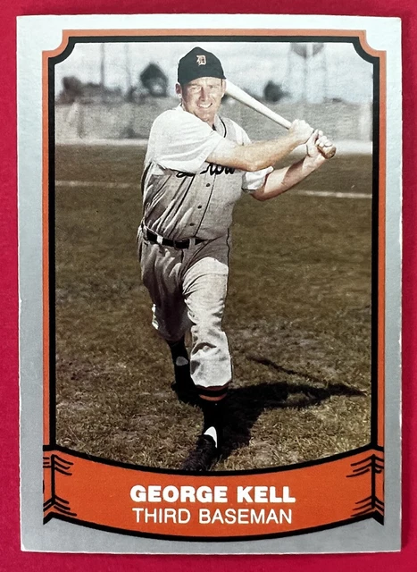 1988 PACIFIC TRADING Baseball Legends George Kell Detroit Tigers #69 ...