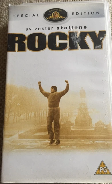 ROCKY VHS VIDEO Special Edition Sylvester Stallone 2001 £0.99 - PicClick UK