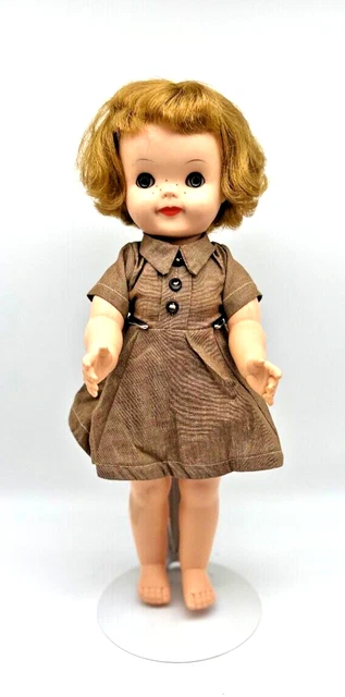 VINTAGE 1959 EFFANBEE Girl Scout Brownie Uniform Patsy Ann Doll Blue ...
