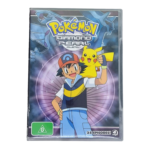 POKEMON - DIAMOND and Pearl - Collection 1 - R4 DVD - 25 Episodes $7.50 ...
