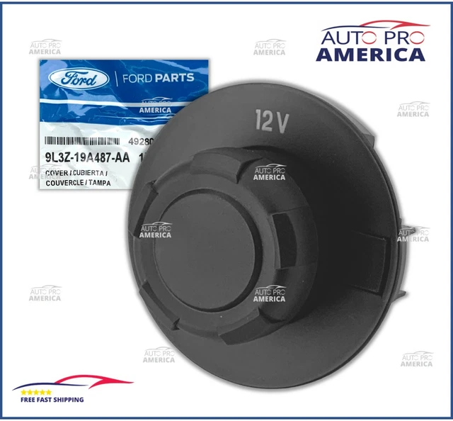 OEM FORD F150 F250 F350 SuperDuty 12 Volt Power Outlet Socket Cover ...