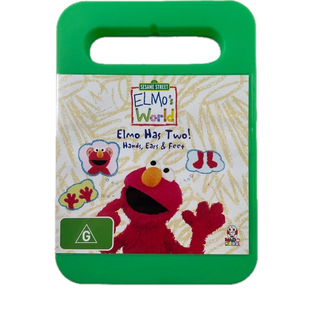 ELMO'S WORLD: ELMO Has Two! Hands Ears and Feet 2004 DVD Region 4 PAL ...