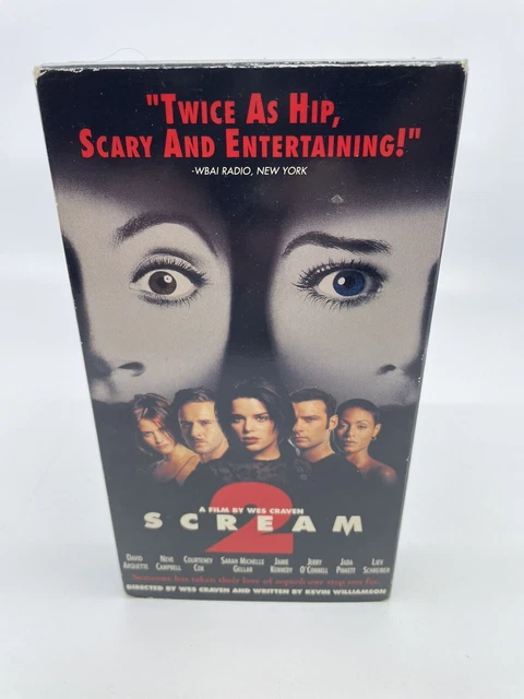 SCREAM 2 - 1998 Horror Movie VHS Tape - Wes Craven EUR 5,38 - PicClick FR