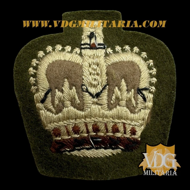 POST WW2 BRITISH UK British Army Warrant Officer Sleeve Patch Insignia ...