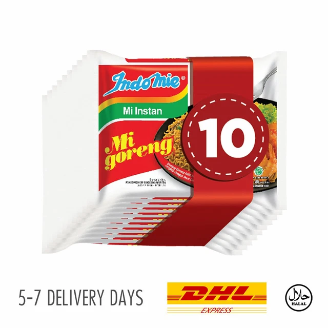 10X [INDOMIE] MIE GORENG SPECIAL HALAL Instant Noodle Indonesia Ramen ...