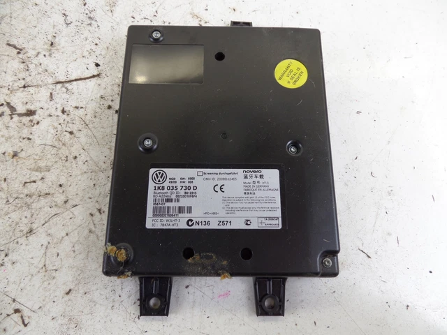 VW GOLF GTI Bluetooth Interface Control Module MK6 10-14 OEM 1K8 035 ...
