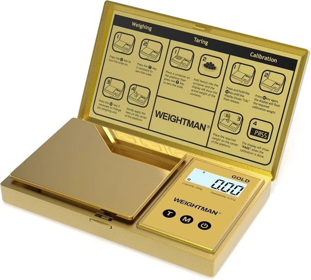 PESO BASCULAS PARA Pesar Joyeria Digital Balanza De Joyeros Oro Plata ...