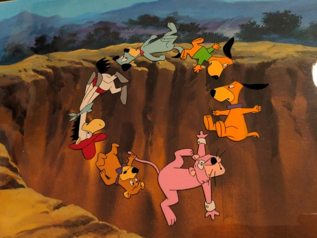 Wacky Races Animation Cel Hanna Barbera Cartoons Yogi Bear Wally