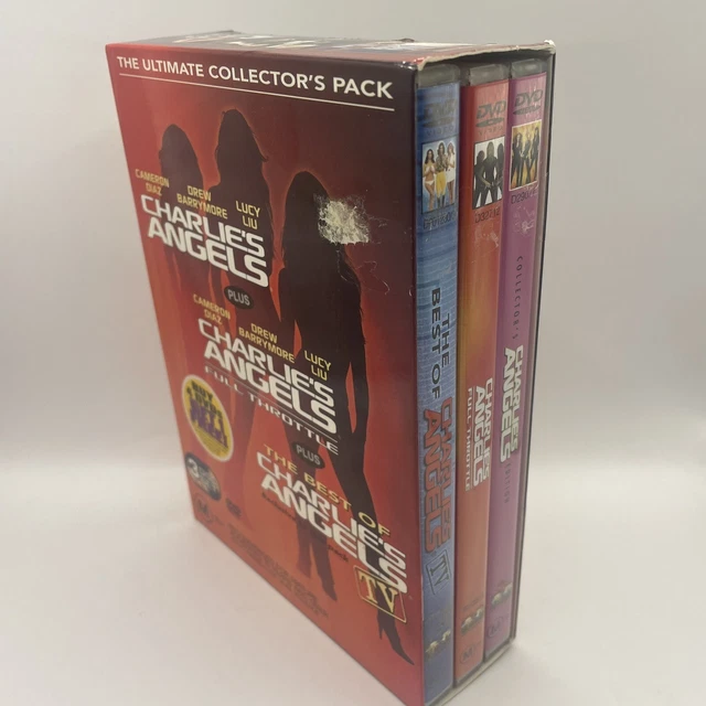CHARLIE'S ANGELS - Ultimate Collector’s Pack DVD Set R4 3 DVDS VGC FREE ...