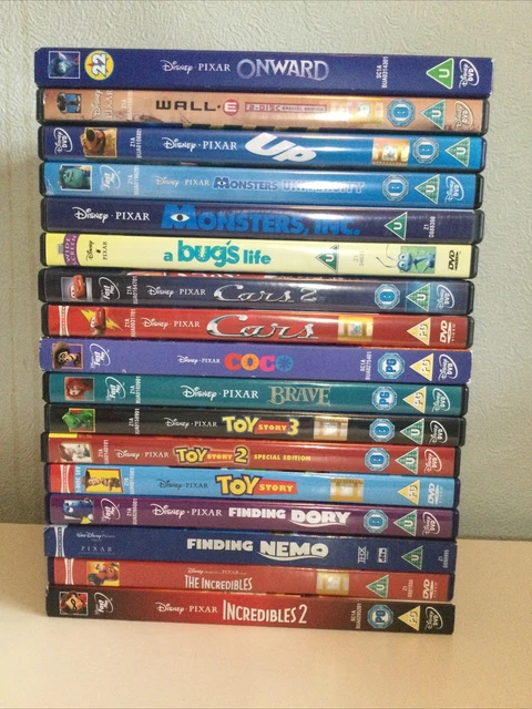 DISNEY PIXAR DVD Bundle x17 Children’s Kids Family Films Movies Disney ...