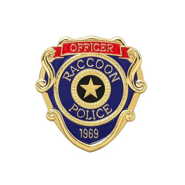 RESIDENT EVIL - Raccoon City Police Department Pin Anstecker Groß für ...