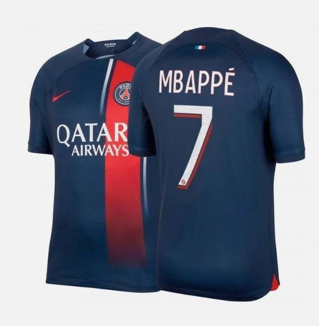 MAILLOT PSG 23/24 Domicile Mbappe Xxl EUR 44,90 - PicClick FR
